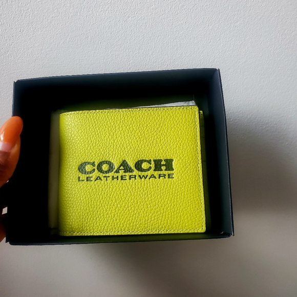 Coach | Bags | Gender Neutral Coach Mens 3in Wallet In The Leatherware ...
